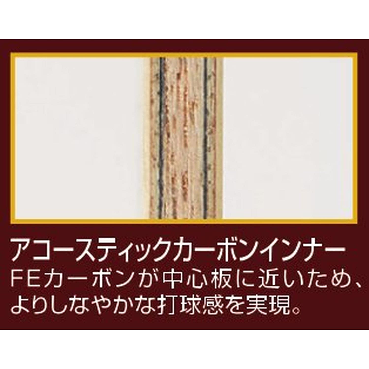 Amazon | ニッタク(Nittaku) 卓球 ラケット アコーカーボンインナー C