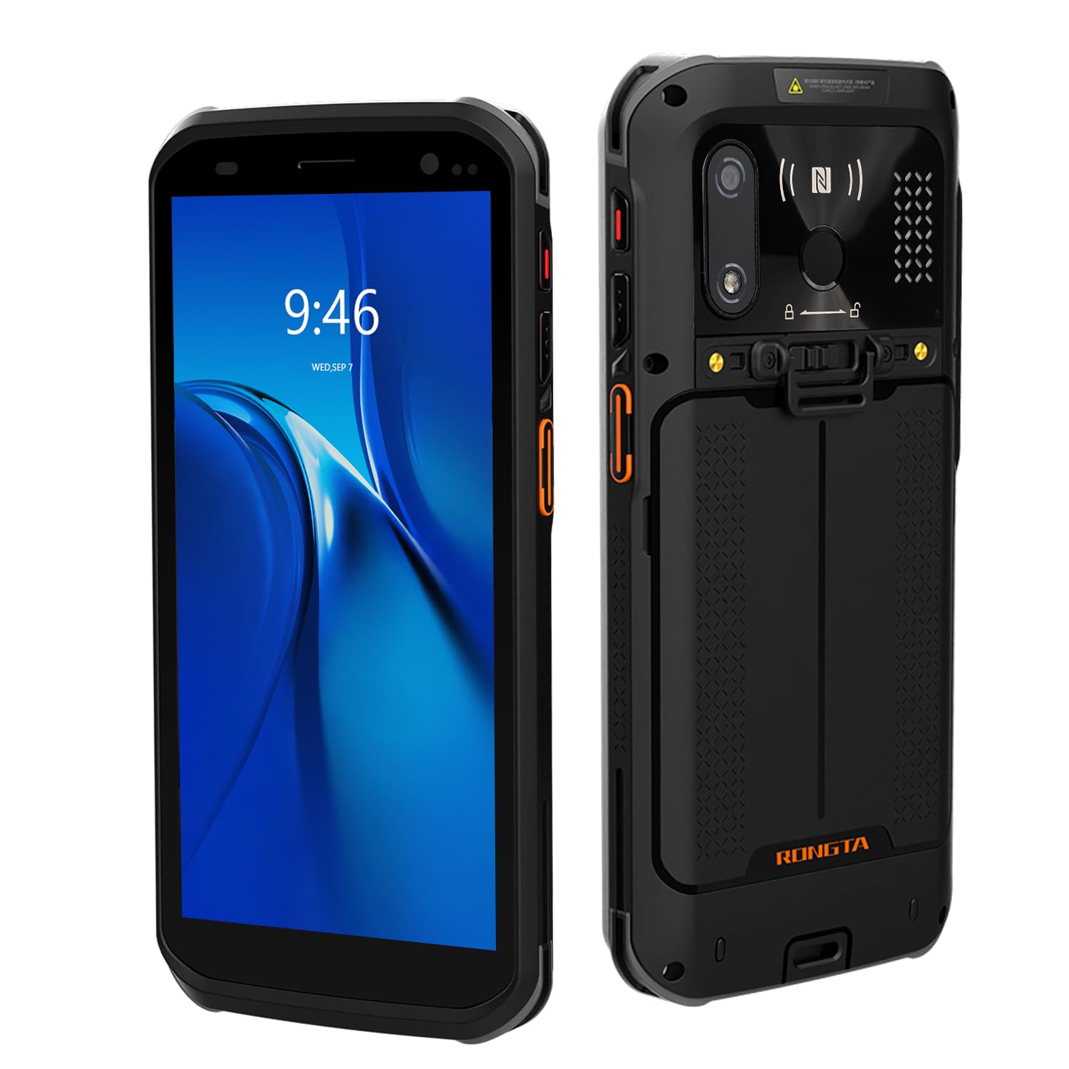 Snapklik.com : Rongta Android 11 Barcode Scanner, Mobile Handheld Computer, 5.5inch WiFi PDA ...