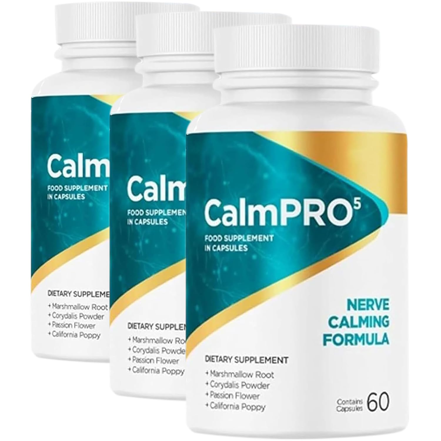 Amazon.com: New Calmpro5-Calmpro5 Nerve Capsules-Calmpro5 Nerve Calming ...