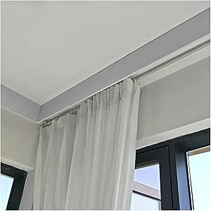 Amazon.com: Aluminum Ceiling/Wall Mount Cornice Valance Box for Windows ...