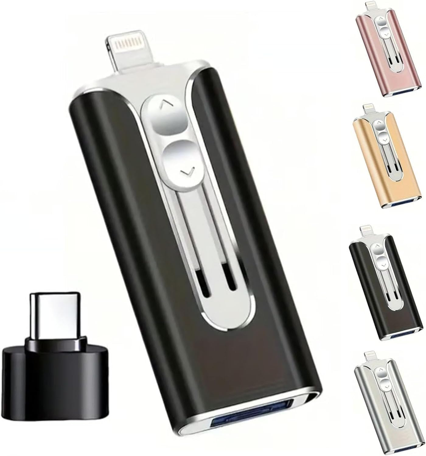 Amazon.com: Flash Drive, 4-in-1 USB Flash Drive for Mobile Phones and ...