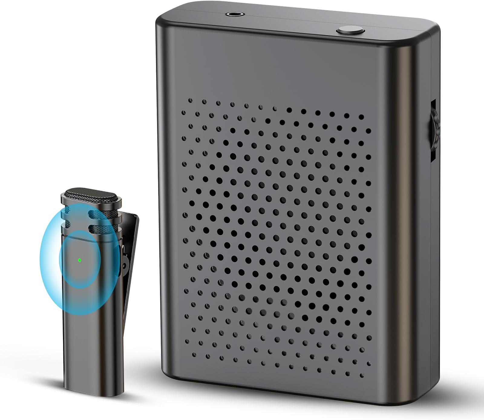 Amazon.com: Voice Amplifier with Wireless Lavalier Microphone,Portable ...