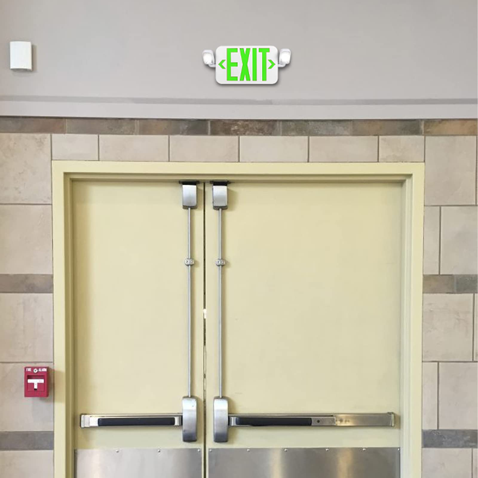 Snapklik.com : Ciata Ultra Bright Slim Rechargeable Indoor Exit Lights ...