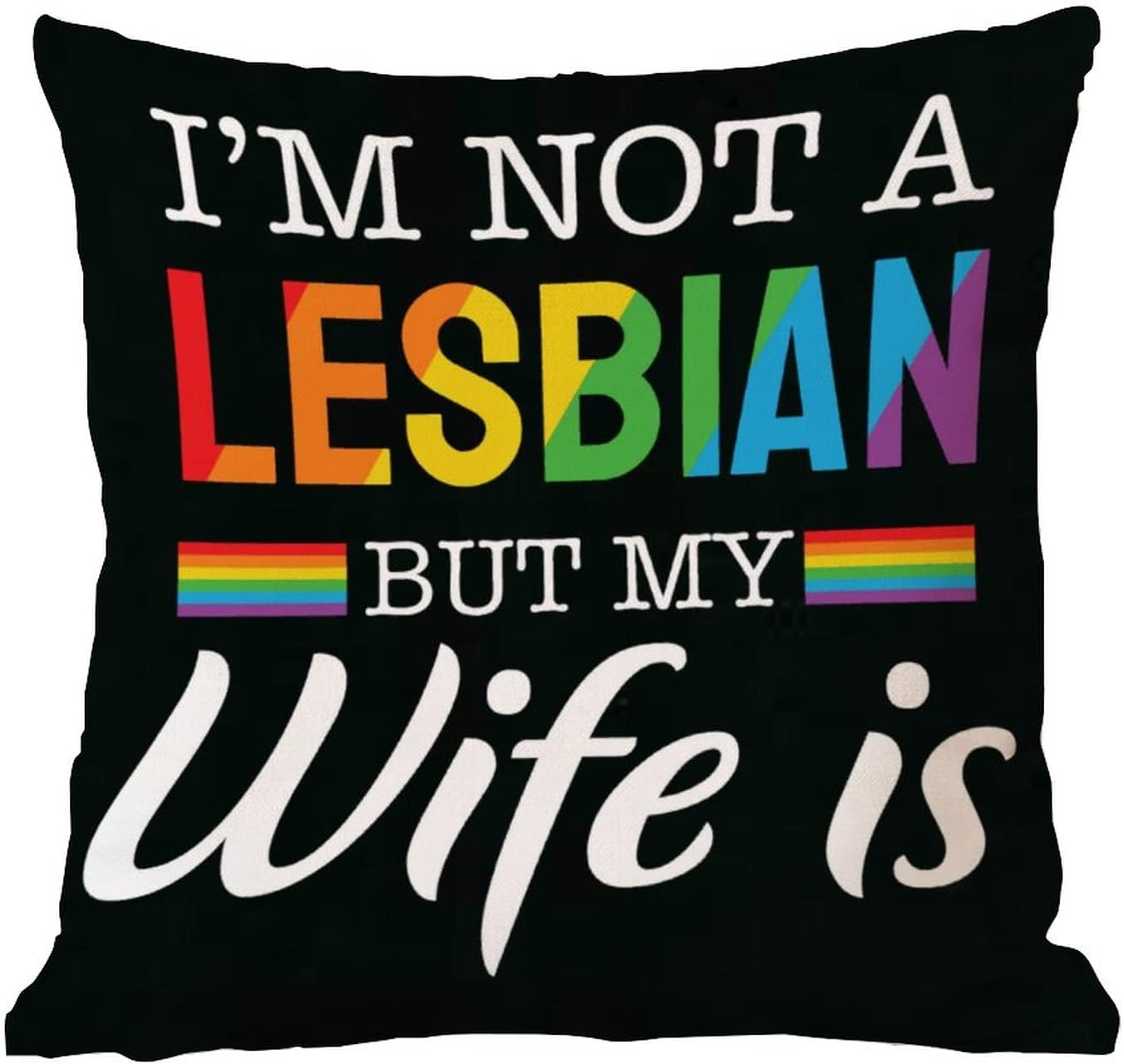 Amazon.com: Pansexual Transgender LGBTQ Gay Rainbow Throw Pillow Cover ...