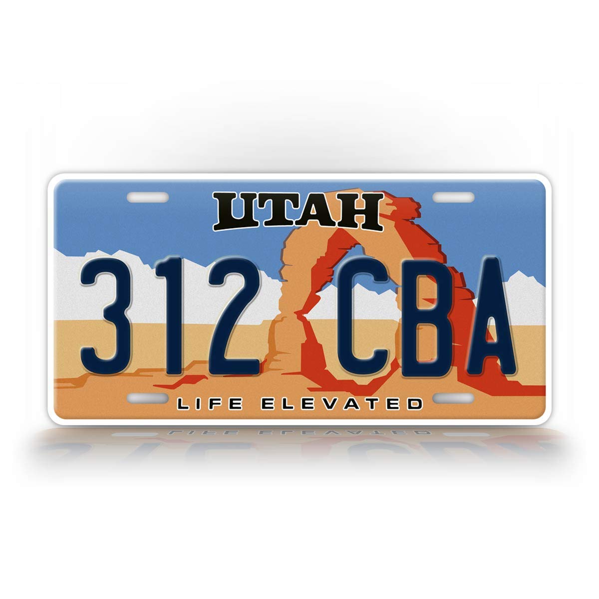 Utah Licence Plate
