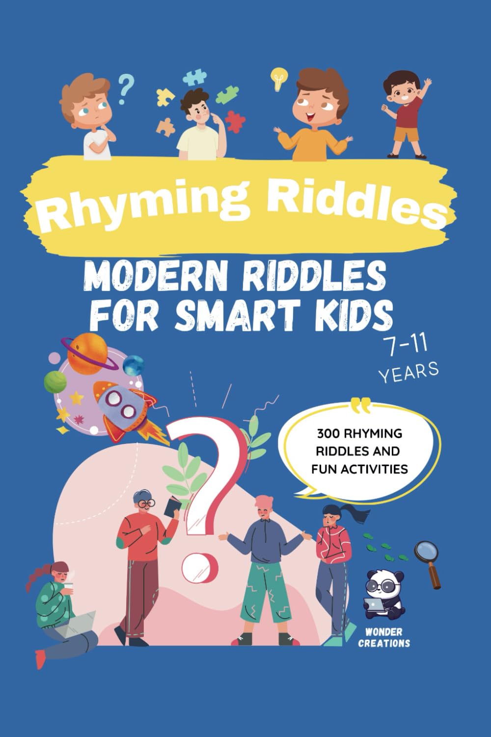 Rhyming Riddles Modern Riddles for Smart Kids | Best Book Monkey