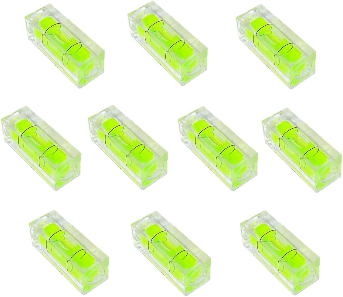 YMGBHNKJLS 5Pcs Bubble Levels Spirit Level with Screws Precision Bubble ...