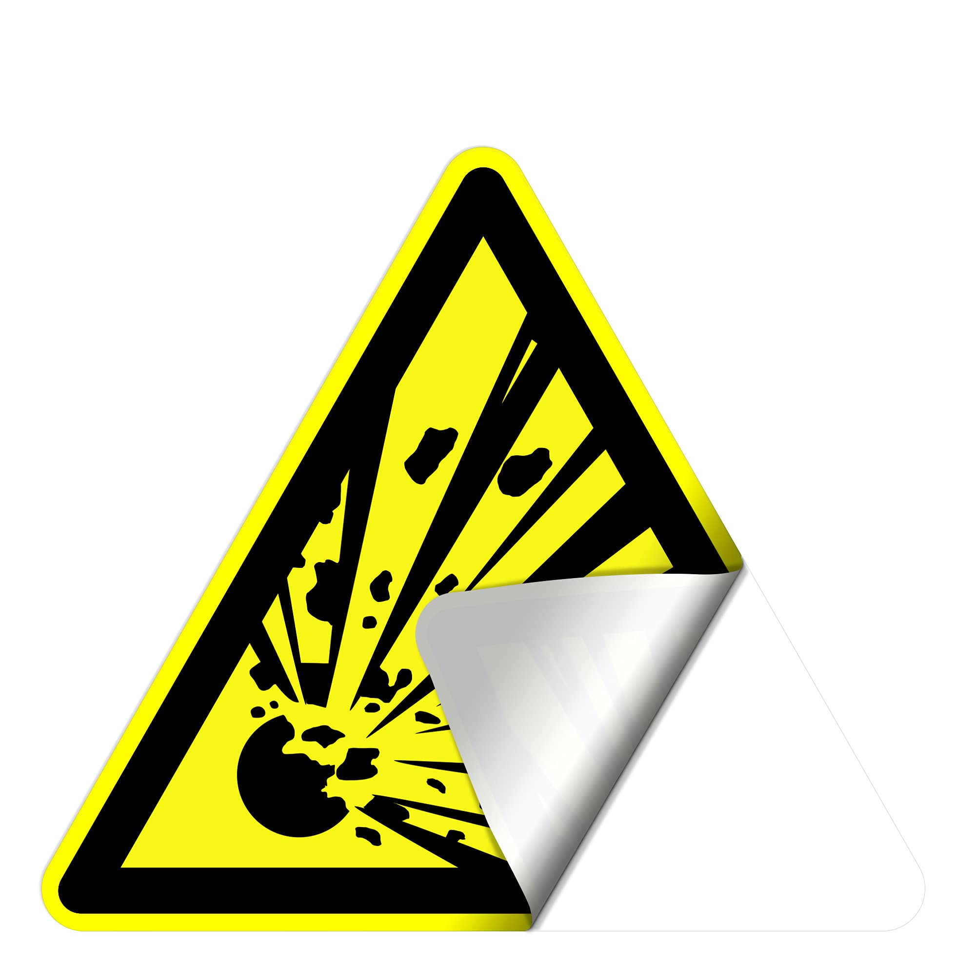 Explosion Hazard Sign