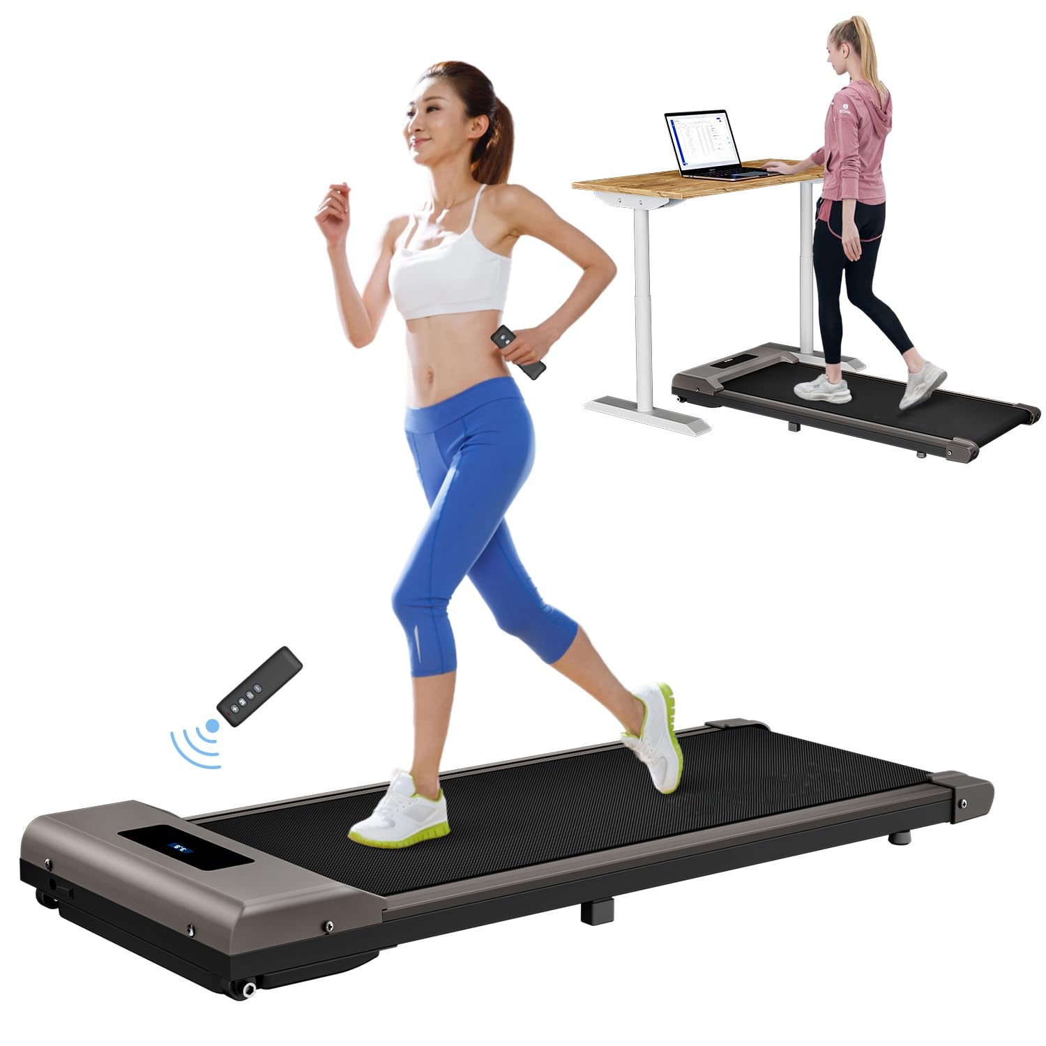 Snapklik.com : Walking Pad Under Desk Treadmill, Portable Treadmills ...