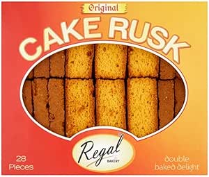 Regal Original Cake Rusks 28 Pieces x 5 Pack : Amazon.co.uk: Grocery