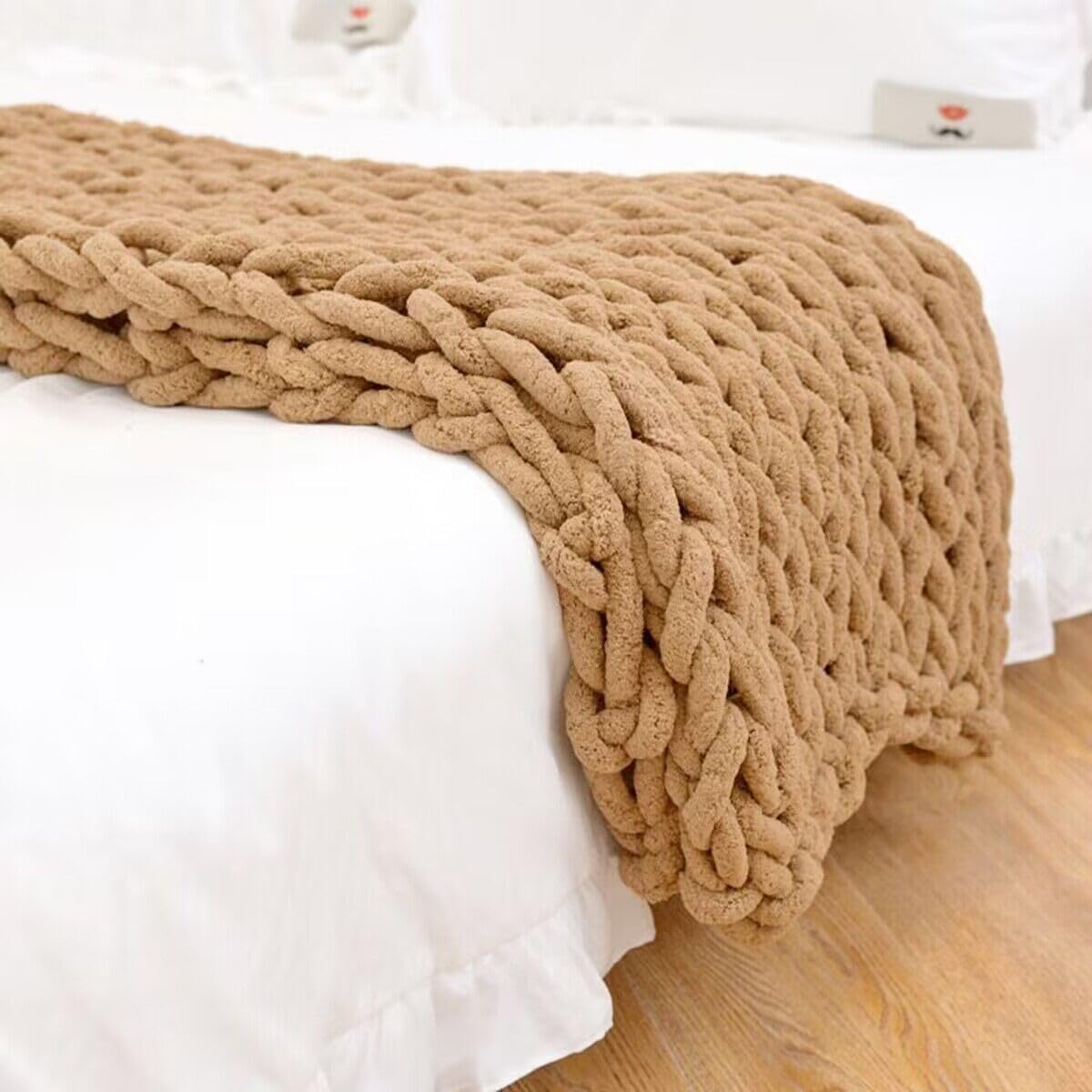 Snapklik.com : HanKun 3 Pack Chunky Blanket Yarn For Hand Knitting ...