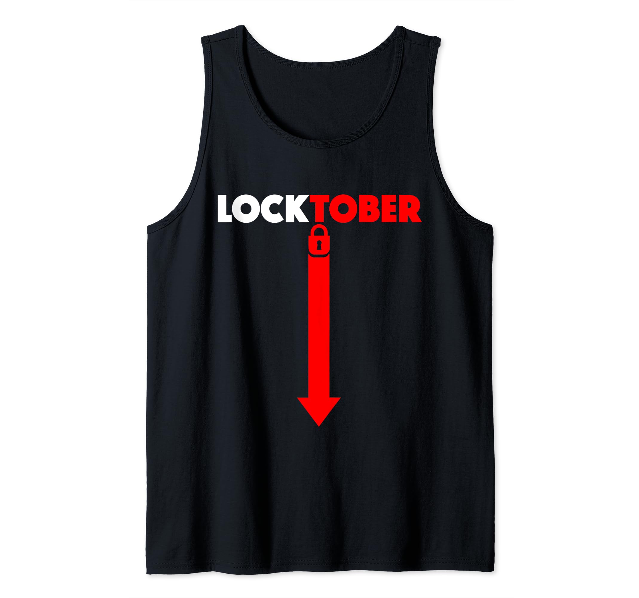 Amazon.com: LOCKTOBER Locked Chastity Design Tank Top : Clothing, Shoes ...