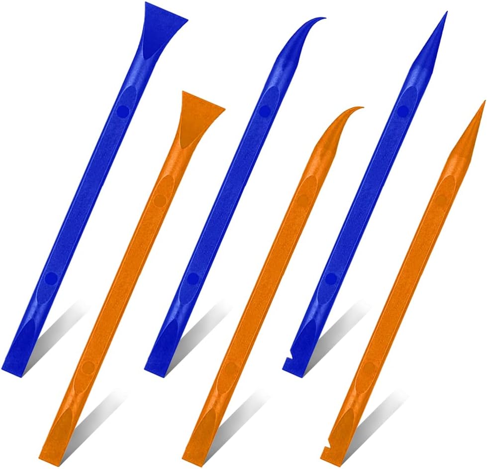 Amazon.com: MARSHOHO 6PCS Carbon Fiber Plastic Scraper, Slim Scraper ...