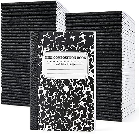 Amazon.com : feela 70 Pack Mini Composition Notebook Bulk, Cute Pocket ...