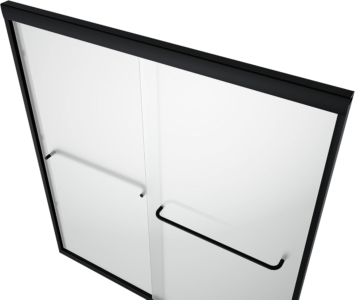 EUROTECH SHOWERS Dual Sliding Bathtub Shower Door 56.5-60" W x 66" H 3/ ...