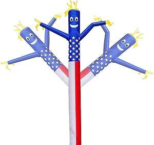 Amazon.com: 20FT Inflatable Tube Man, Air Sky Puppet, Wacky Wavy Wind ...