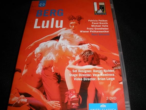 Amazon.co.jp: 日本語字幕付 DVD ベルク 歌劇 ルル プティボン ウィーンフィル ジャズ アルブレヒト ザルツブルク チェルハ補筆 3幕 Berg LULU Petibon ...