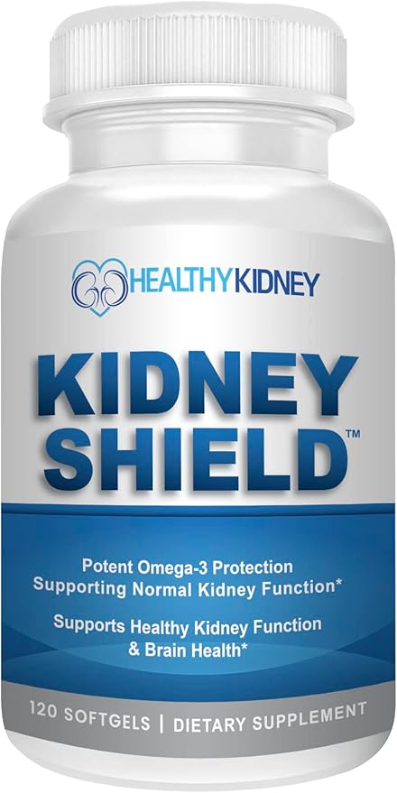 Kidney Shield 120 Caps Kidney Supplement to Support Normal Kidney ...