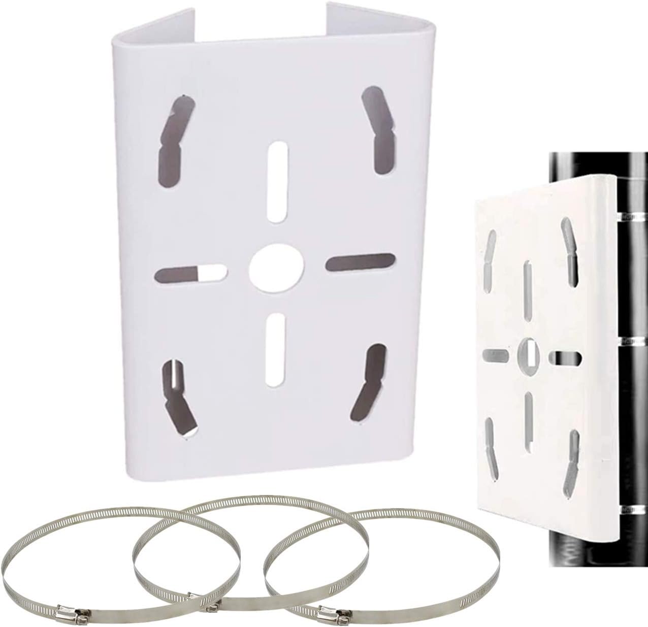 Amazon.com: BeElion Universal Vertical Pole Mounting Bracket for ...