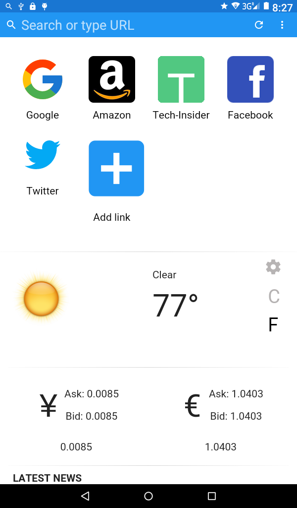 Flash Browser - App on Amazon Appstore