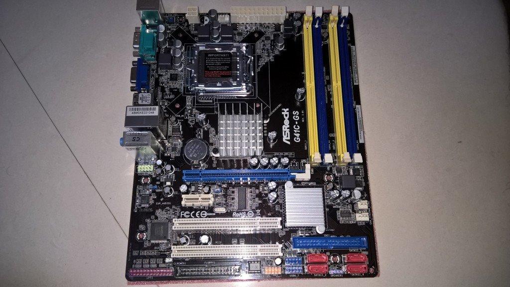 Amazon.in: Buy ASRock LAG 775 G41 2DRR2 8G MATX Motherboard G41C-GS ...