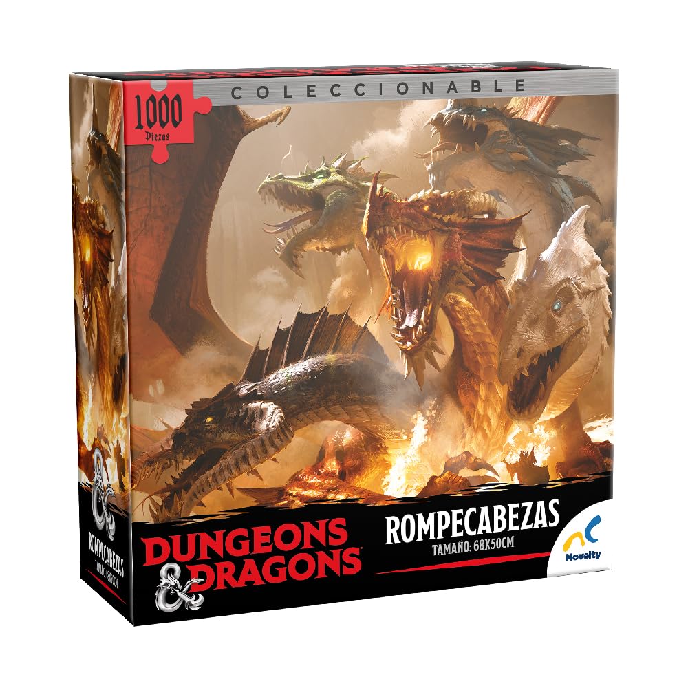 Novelty Rompecabezas Coleccionable Dungeons Dragons 1000 Piezas