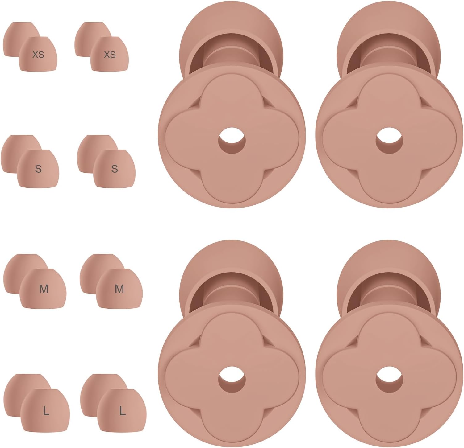 Amazon.com: Ear Plugs for Sleeping,Noise Cancelling Silicone Earplugs Resuable Soft 2 Pairs Ear ...