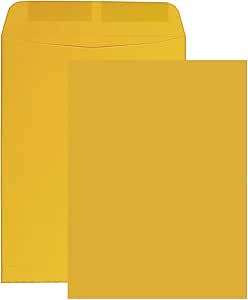 Amazon.com : Columbian CO690 10x15-Inch Catalog Brown Kraft Envelopes ...