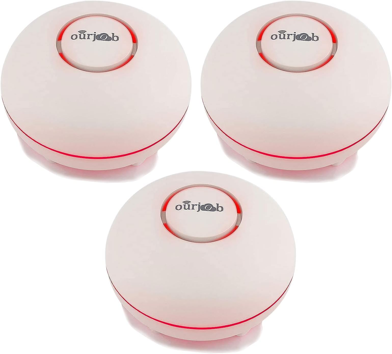 SEBSON 2x Water Alarm Mini GS153, 10 year long term battery, water leak ...