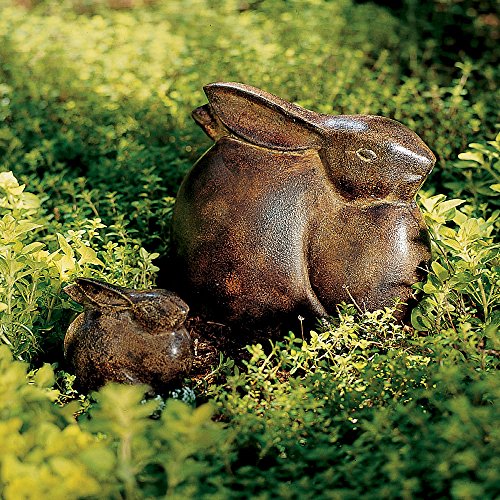 Snapklik.com : Achla Designs Moon Bunny Garden Statue