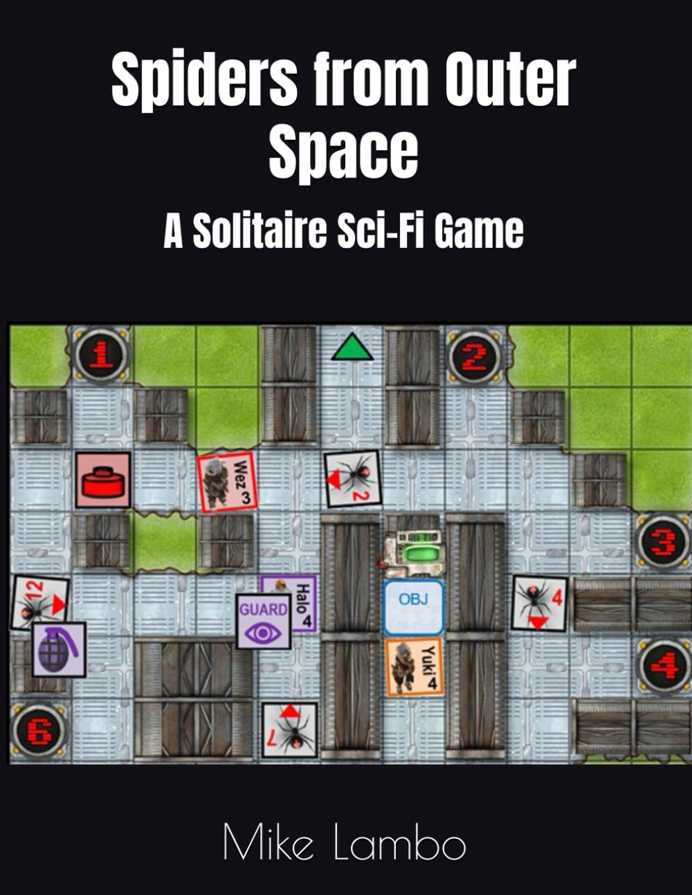 Amazon.com: Spiders from Outer Space: A Solitaire Sci-Fi Game (Mike ...