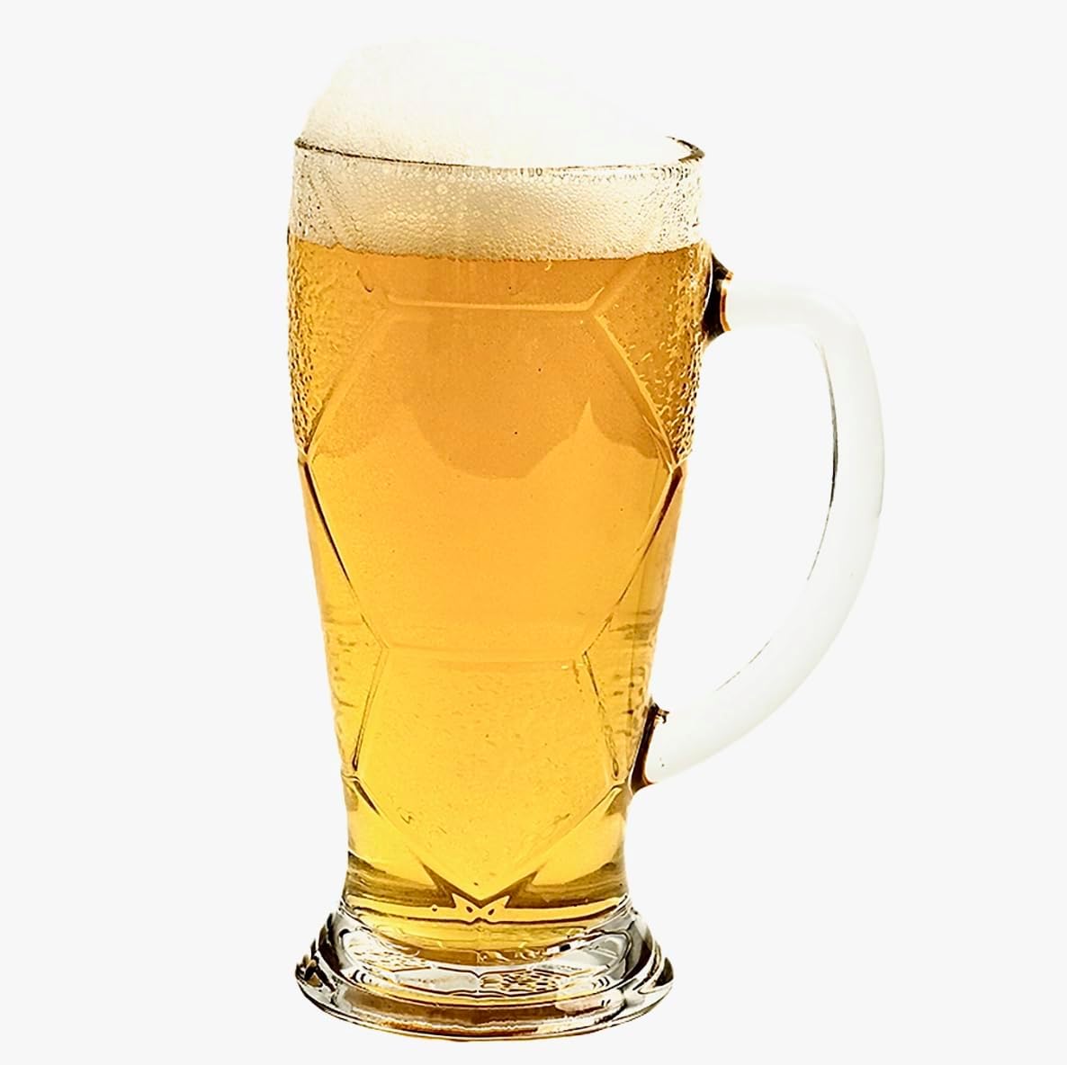 Buy Treo by Milton Cascade Cool Glass Beer Mug, Set of 2, 292 ml ...