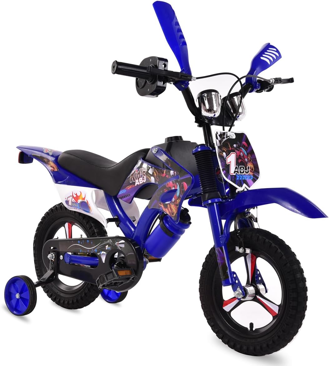 CNOPT MACTEP Kids Bike, 12", 14", 16" Boys Motorbike Styling Bikes ...