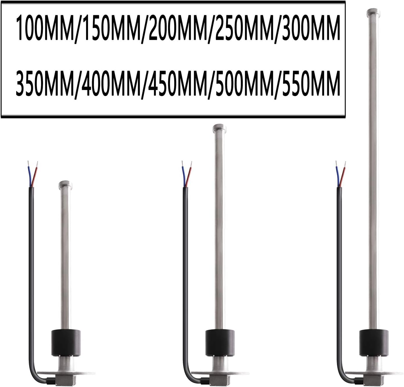 0 90 Ohm Fuel Sensor 0-90 Ohm Fuel Sending Unit – 225mm Stainless Steel ...