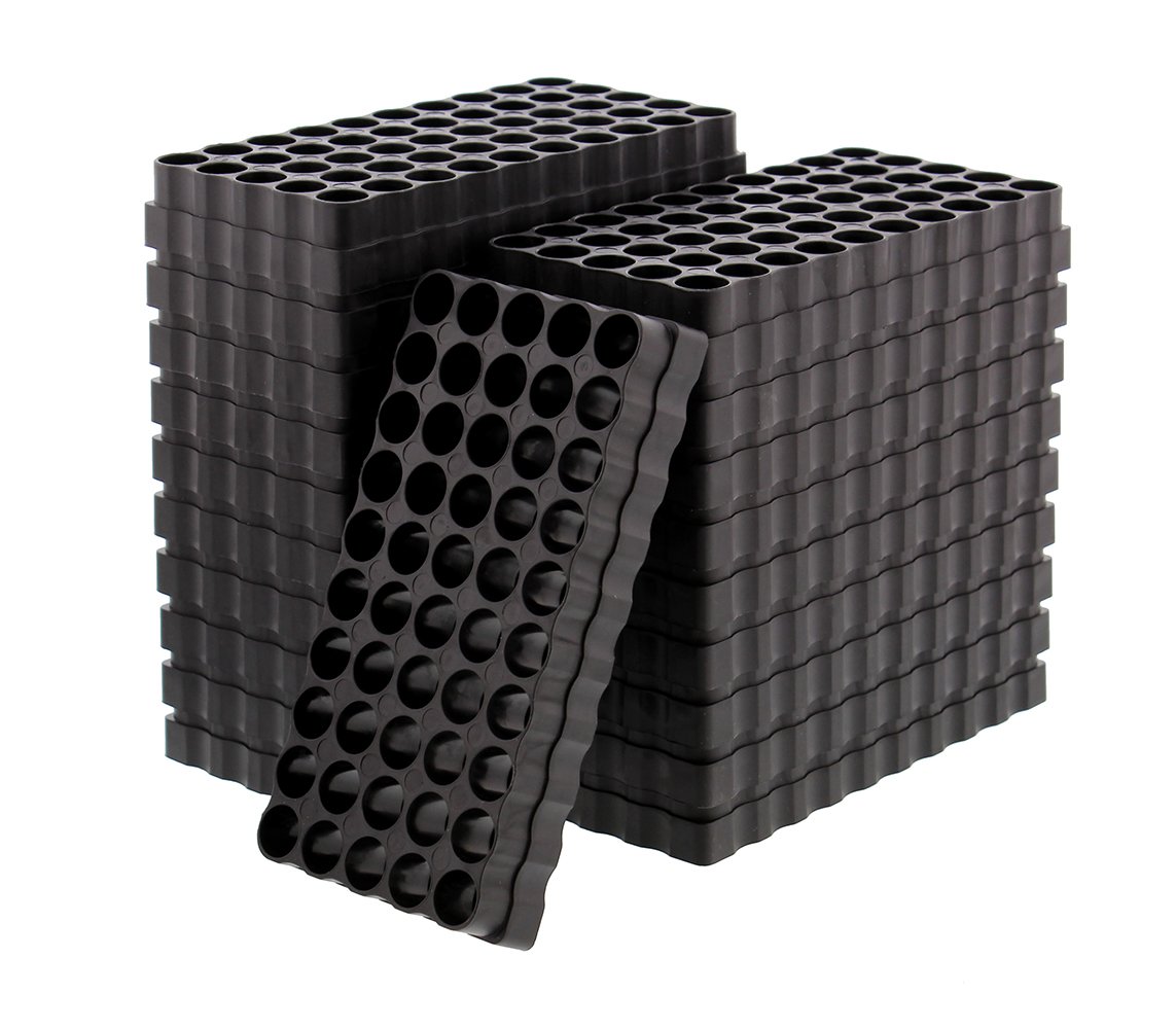 Buy Large Caliber 50 Round Universal Reloading Ammo Tray Loading Blocks ...
