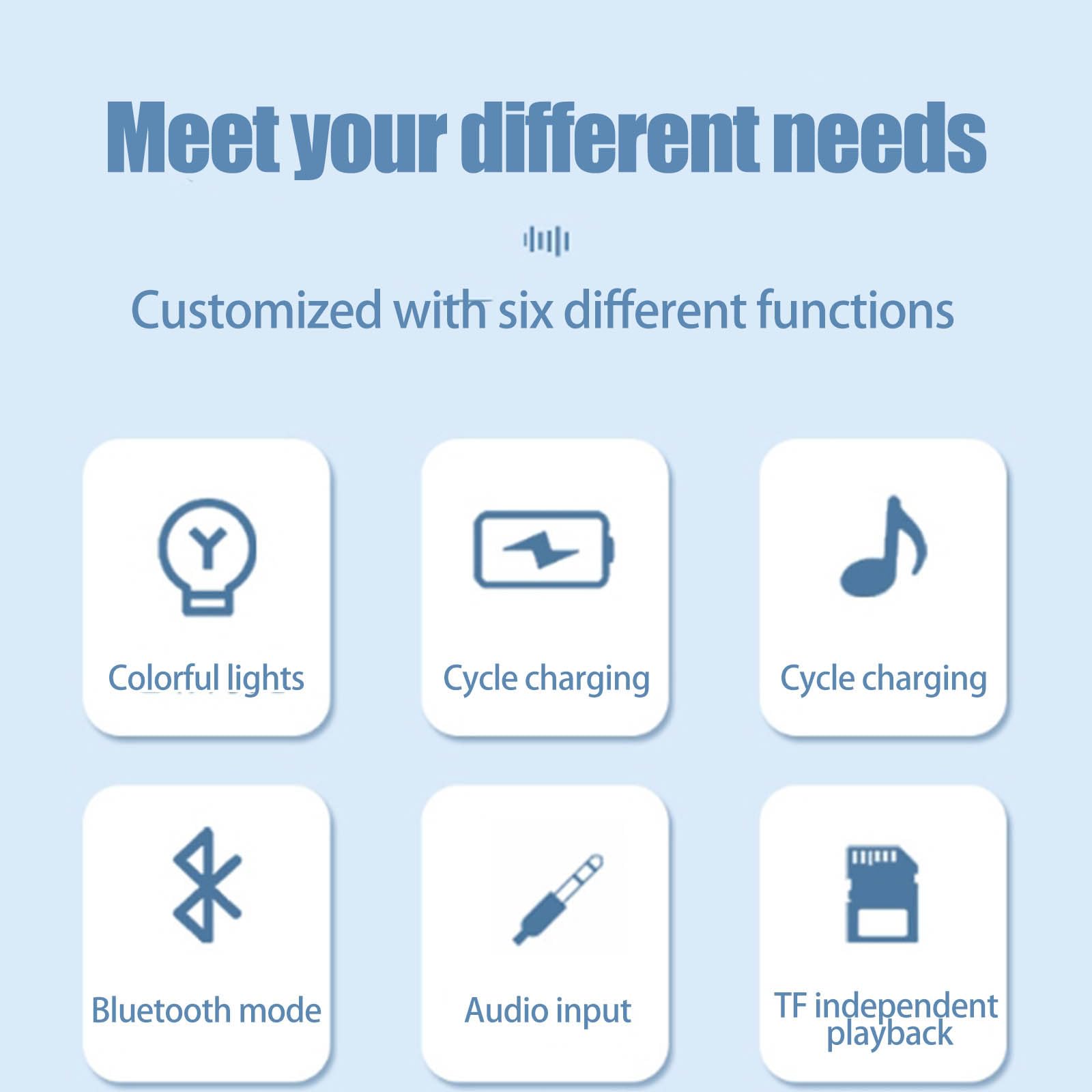 Jellyfish Bluetooth Speaker With Mechanical Motion, Portable Wireless ...