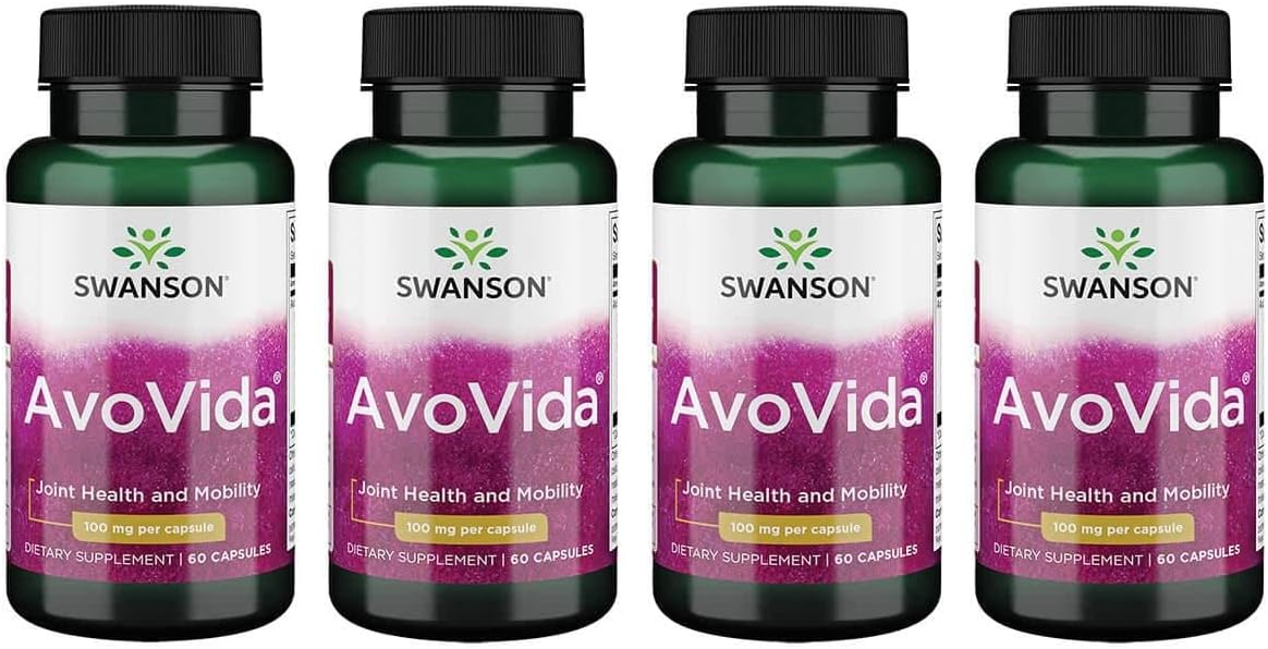 Amazon.com: Swanson Avocado Soy AvoVida Maximum Strength ASU Supplement ...