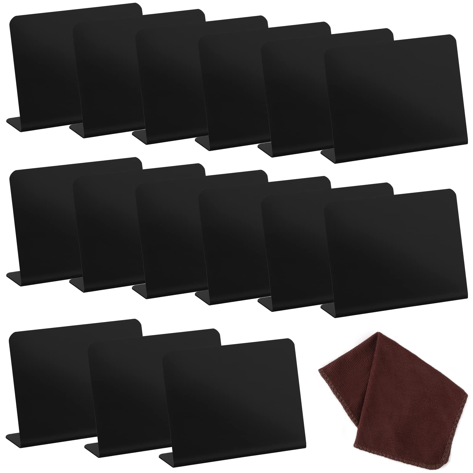 Mini Chalkboard Signs Chalk Board - Fowecelt 15pcs Small Chalkboard for ...