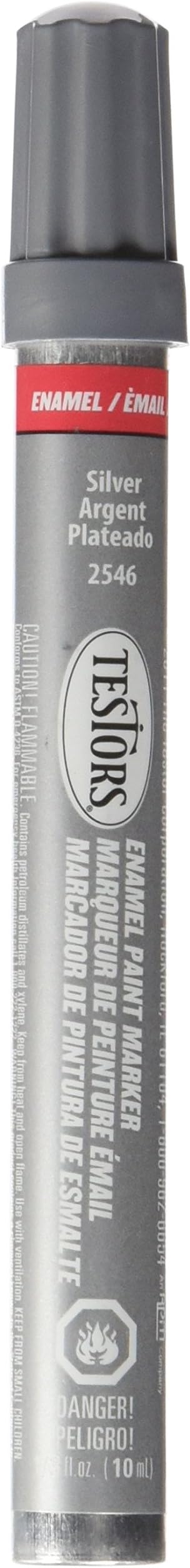 Amazon.com: Testors Enamel Paint Marker-Metallic Silver : Arts, Crafts ...