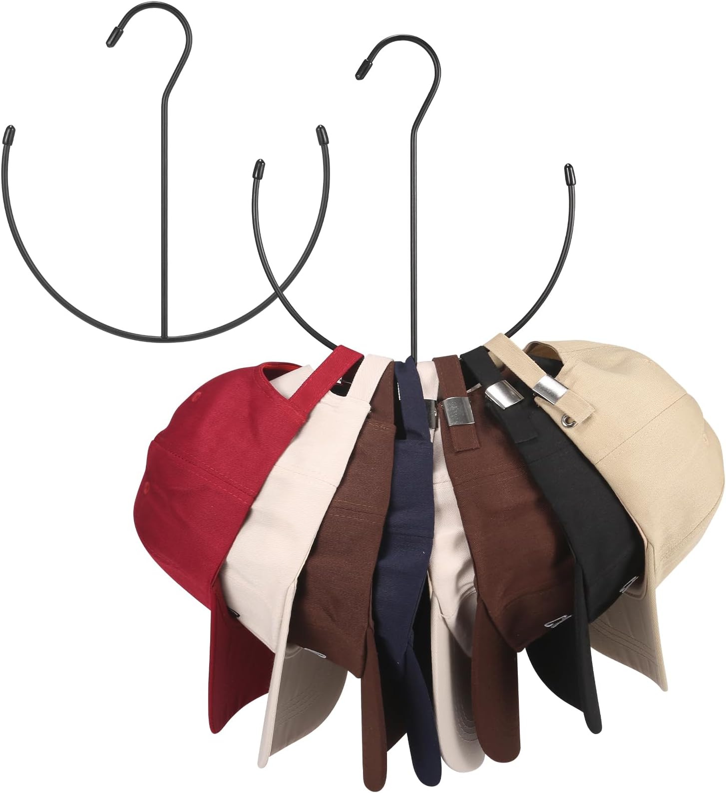 Amazon.com: Smunijon hat Hanger hat Organizer for Closet Set of 2 hat ...