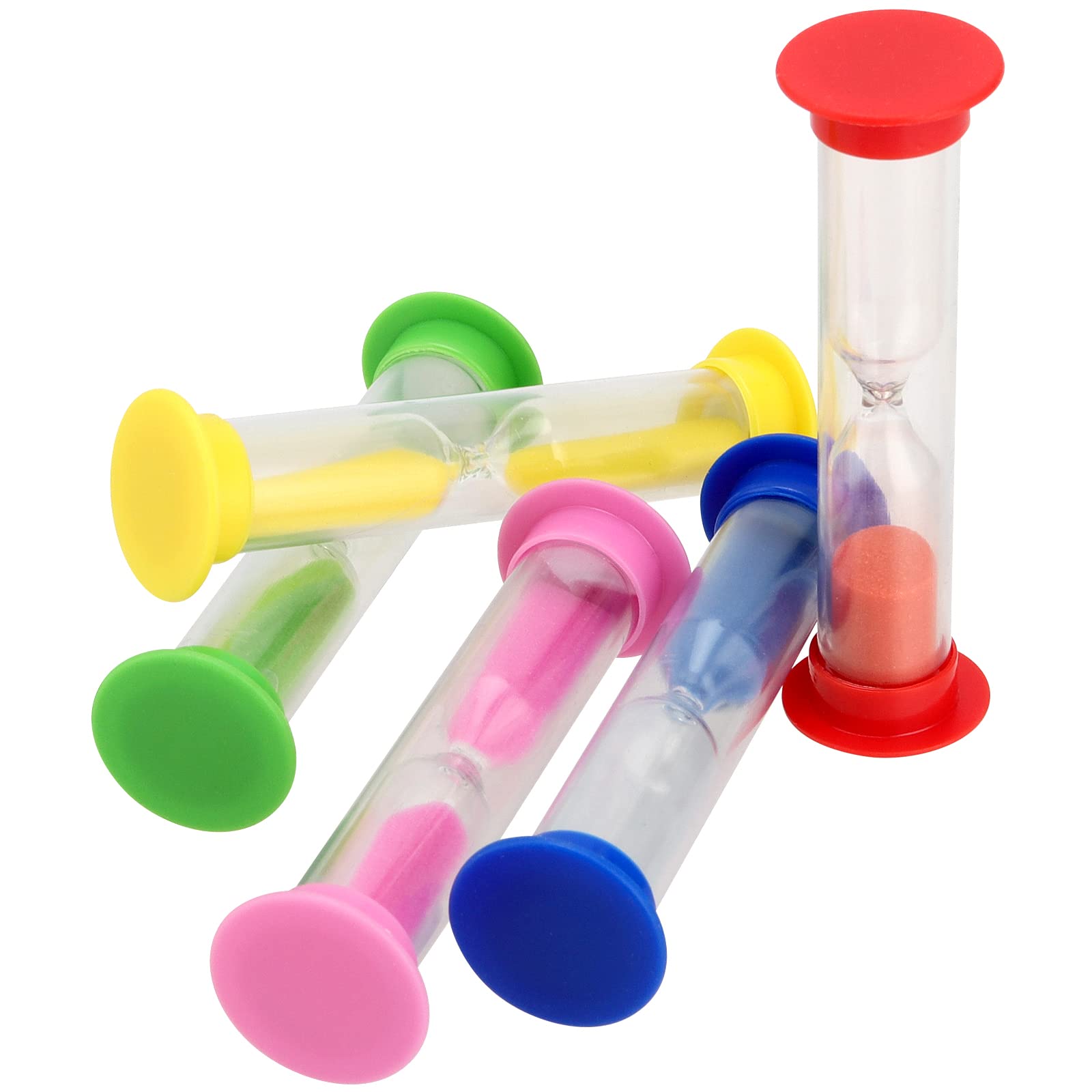 Snapklik.com : 50 Pack Sand Timer, 1 Mins Plastic Hourglass Sand Timer ...