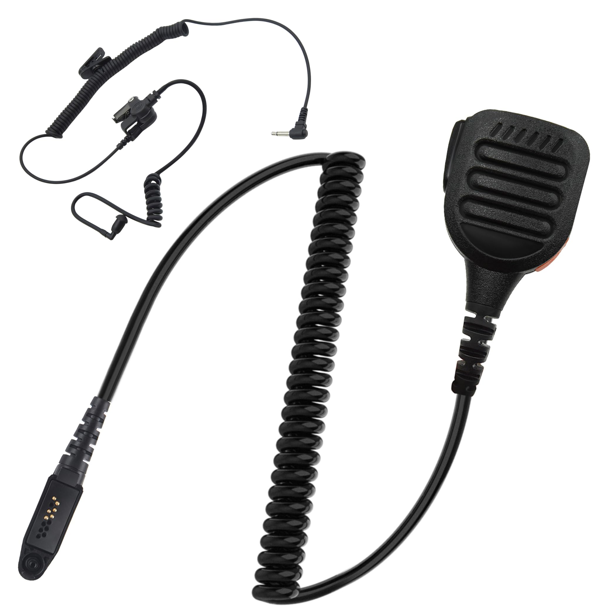 Amazon.com: JUYODE Waterproof Radio Speaker Mic Walkie Talkie Shoulder ...