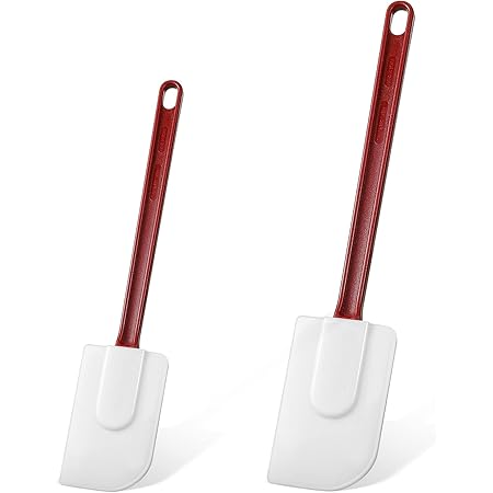 Amazon.com: Silicone Rubber Spatula and Spoon Rubber Spatula Set of 3 ...