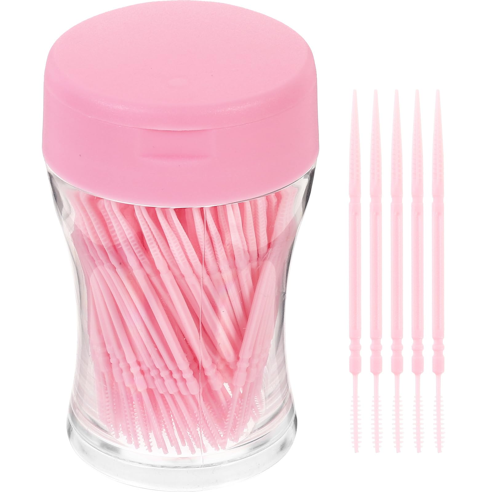 Amazon.com: 200pcs Double-Head Toothpicks Soft Plastic Oral Care ...