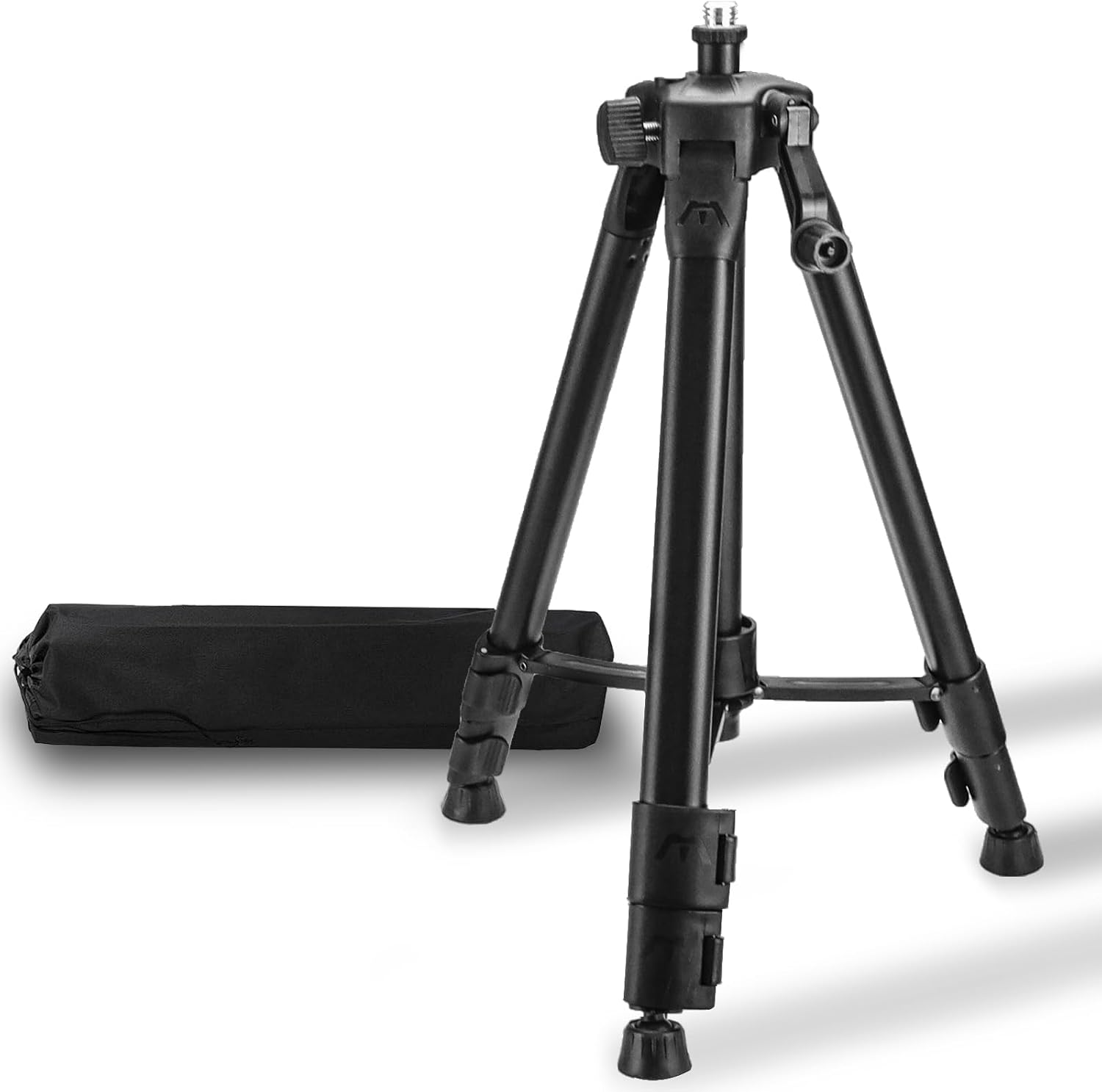 ACGRB 3.3Ft./1M Laser Level Tripod with Bubble Level, 5/8"-11 Thread ...