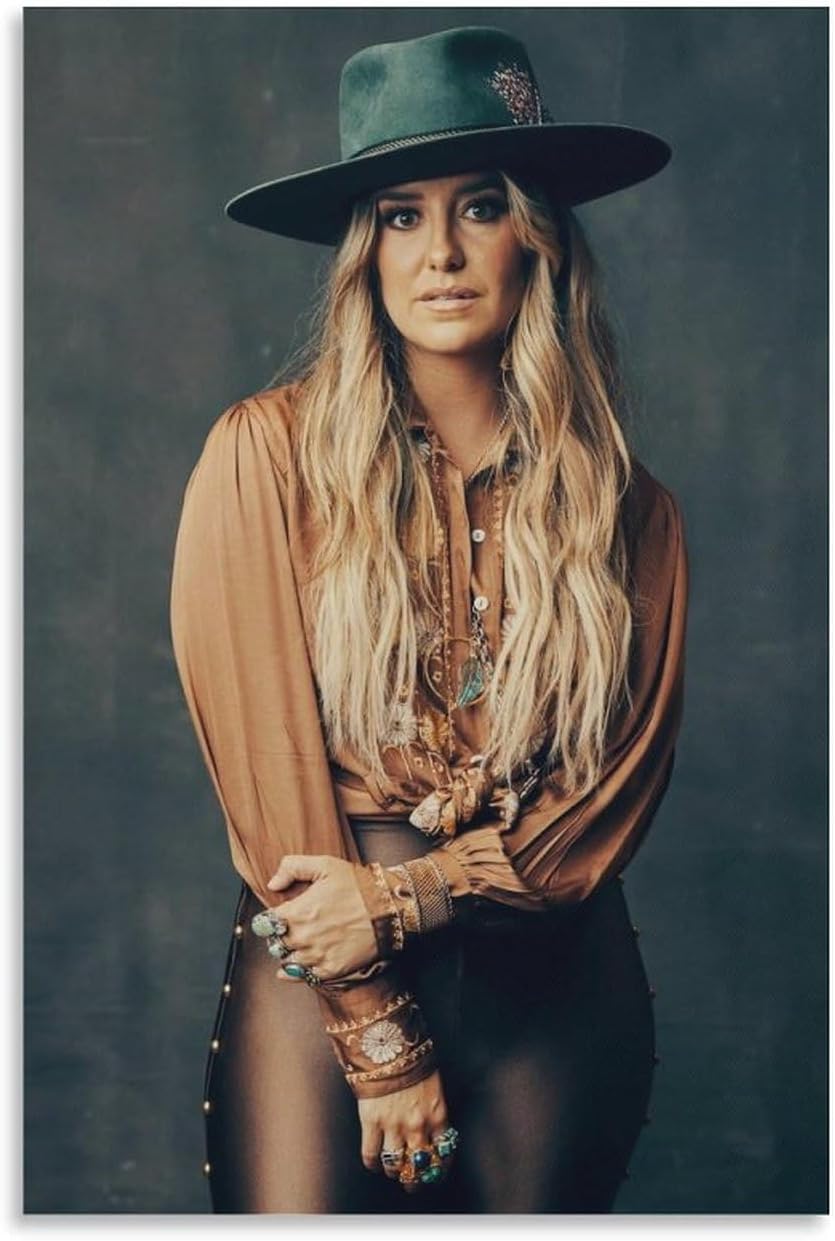 DAXXIN Lainey Wilson 10 Canvas Poster Wall Decorative Art Painting Living Room Bedroom ...