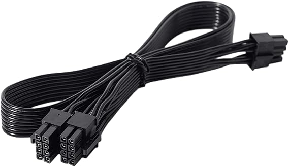 CPU 8 Pin Male to CPU 8 Pin (4+4 Detachable) Male Motherboard Power ...