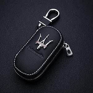 DOMOJT Car Key Case for Maserati Levante Quattroporte Ghibli GTS ...
