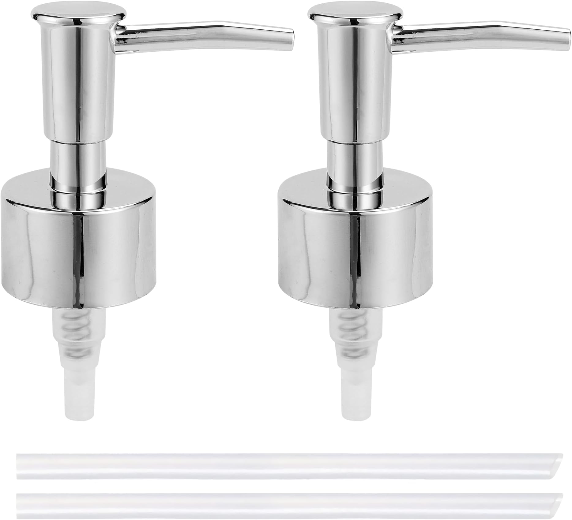 Amazon.com: ALTGLAS Twin Pack - 2X Stainless Steel Soap Pump 'Budapest ...
