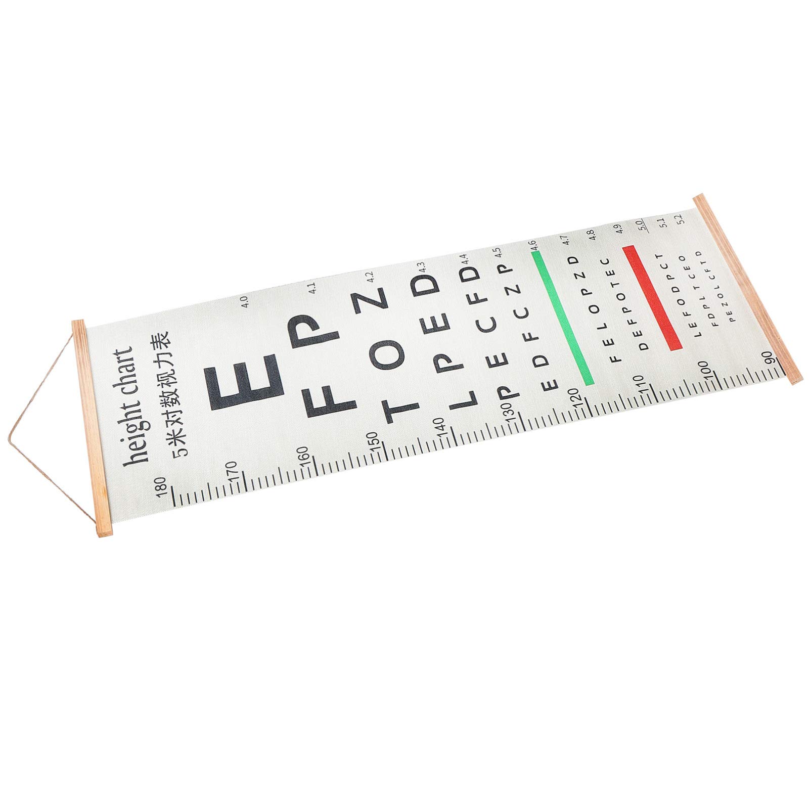 ULTNICE Hanging Eye Chart Snellen Wall Eye Chart Pocket Eye Check Exams ULTNICE Hanging Eye Chart Snellen Wall Eye Chart Pocket Eye Check Exams